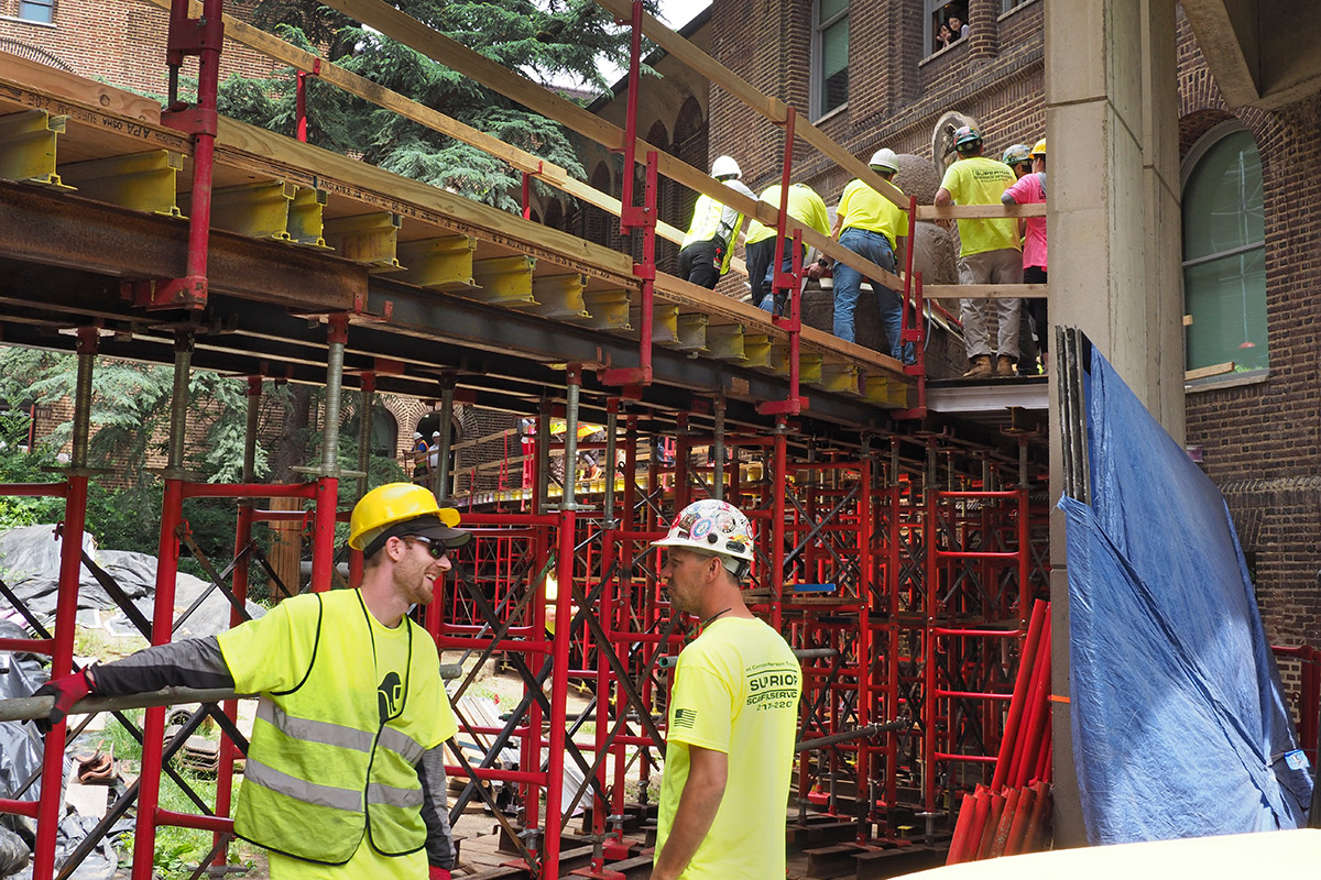 13-Tons of Penn Museum Sphinx Moved - HOAGonSight