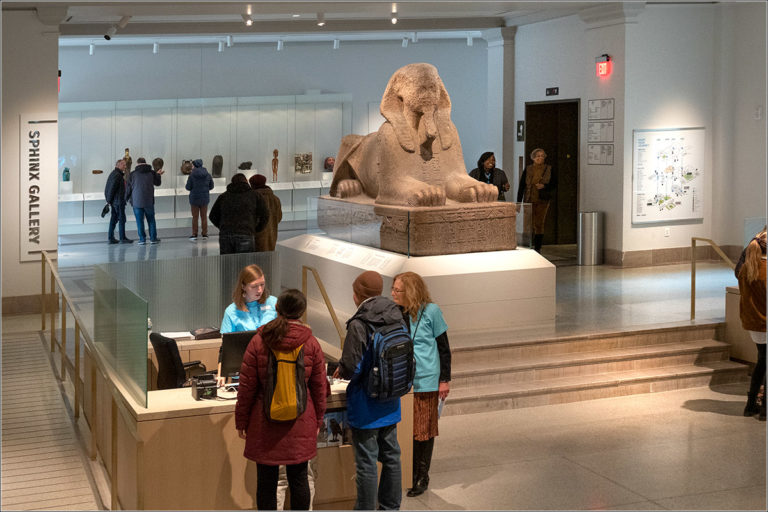 Penn Museum Unveils New Sphinx Site - HOAGonSight