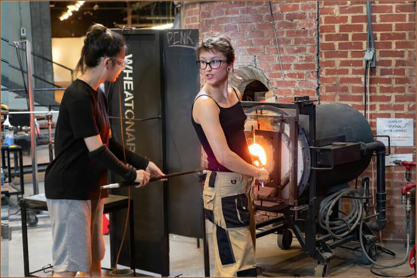 Glass Art in the New Jersey Pines - HOAGonSight